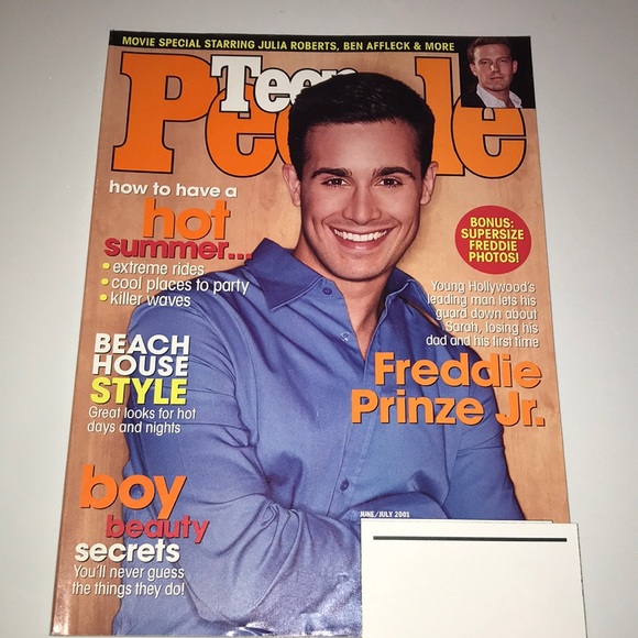 Other | Teen People Magazine Freddie Prinze Jr Junejuly 201 | Poshmark